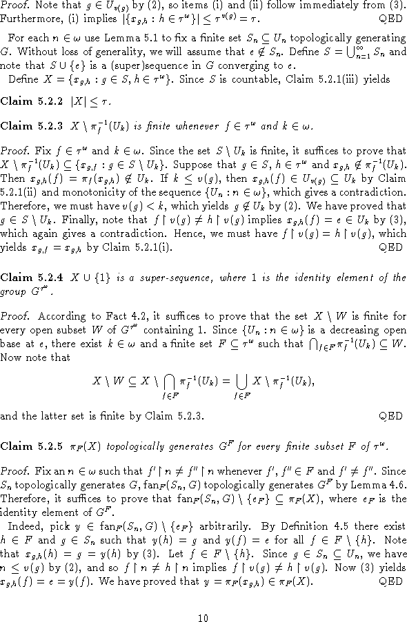 P. 10: Weight of closed subsets topologically generating a compact group, by Dikran Dikranjan ...
